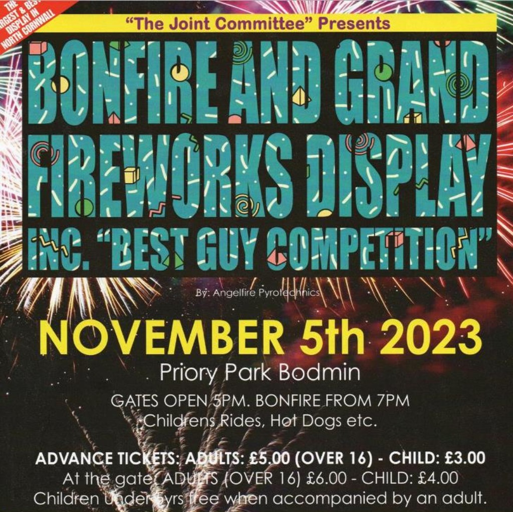 Visit Liskeard | Events | Fireworks - Bodmin Visit Liskeard | Events | Fireworks - Bodmin